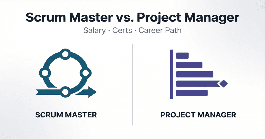 Scrum Master vs. Project Manager: Salary, Certs & Career Path in 2026 ...